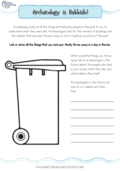 Archaeology is Rubbish! - Maritime Archaeology Trust