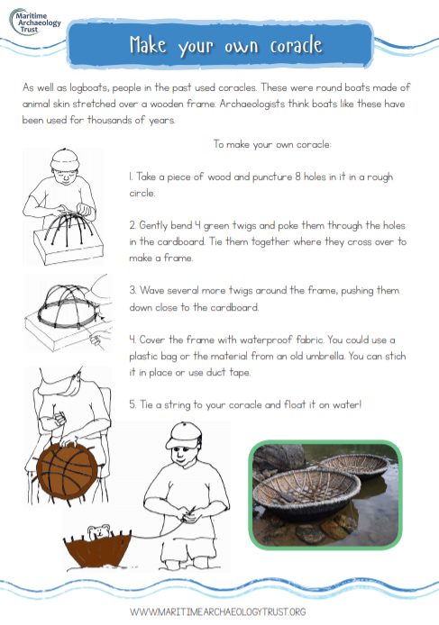 Make your own coracle - Maritime Archaeology Trust