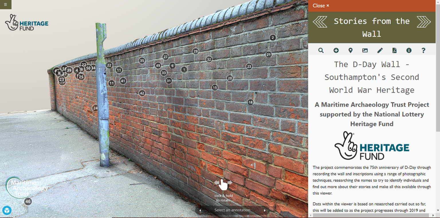 D-Day: Stories from the Walls - Maritime Archaeology Trust