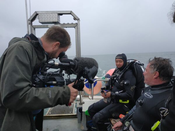 Bouldnor DNA Sampling - Maritime Archaeology Trust