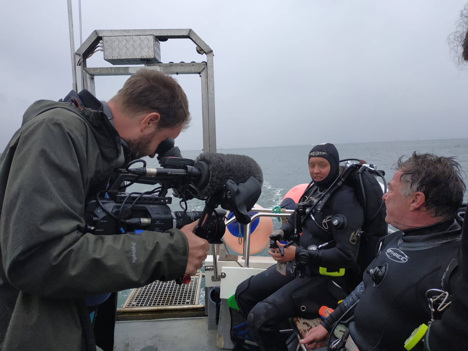 Bouldnor DNA Sampling - Maritime Archaeology Trust