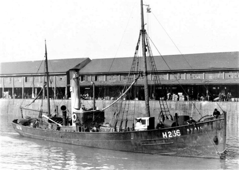 The History of Steam Trawler Quail - Maritime Archaeology Trust